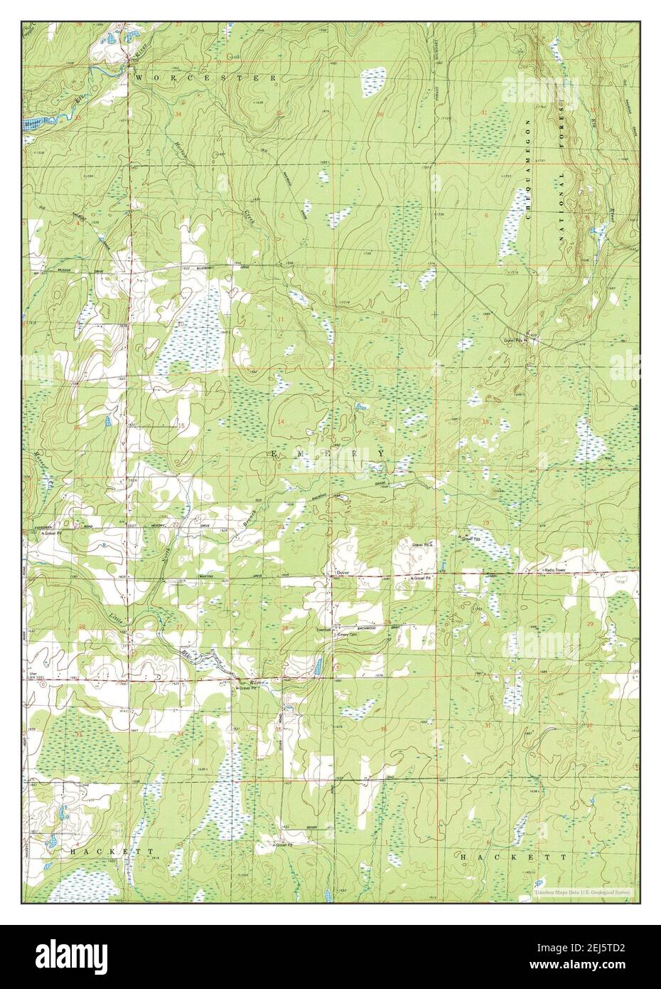 Dover, Wisconsin, map 1979, 1:24000, United States of America by ...