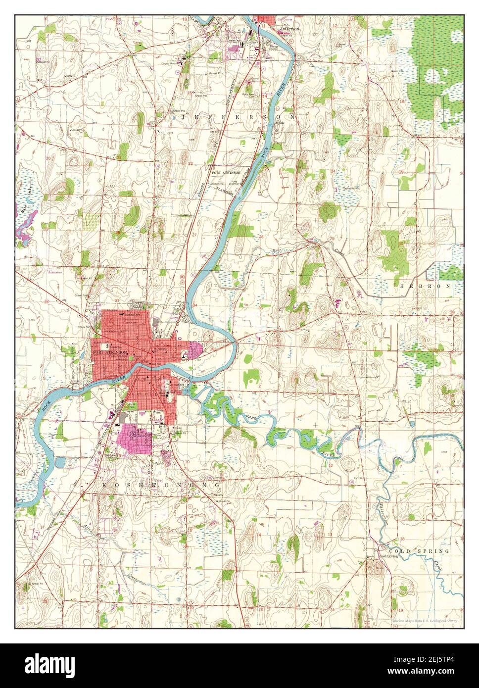 Map of atkinson Cut Out Stock Images & Pictures - Alamy