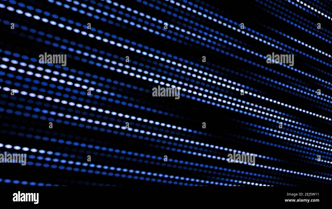 Abstract background, blue dots in a dot matrix style Stock Photo - Alamy