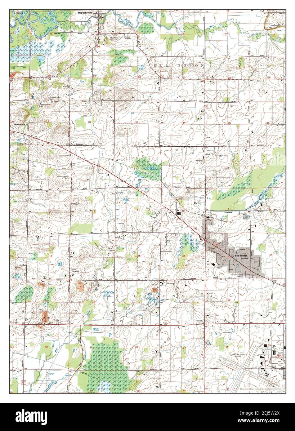 Greenville, Wisconsin, map 1992, 1:24000, United States of America by ...