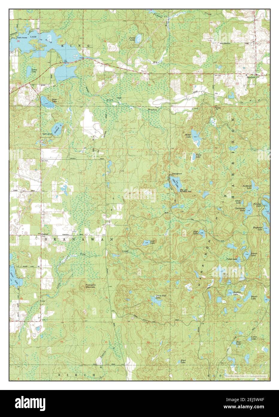 Harrison, Wisconsin, map 1982, 1:24000, United States of America by ...