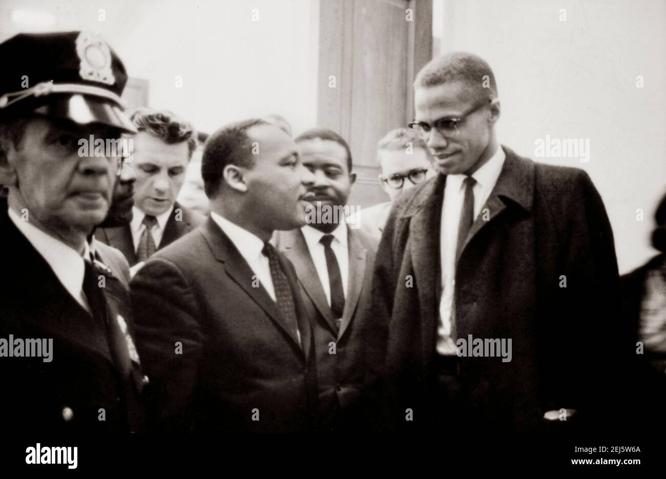 Malcolm x martin luther king hi-res stock photography and images - Alamy