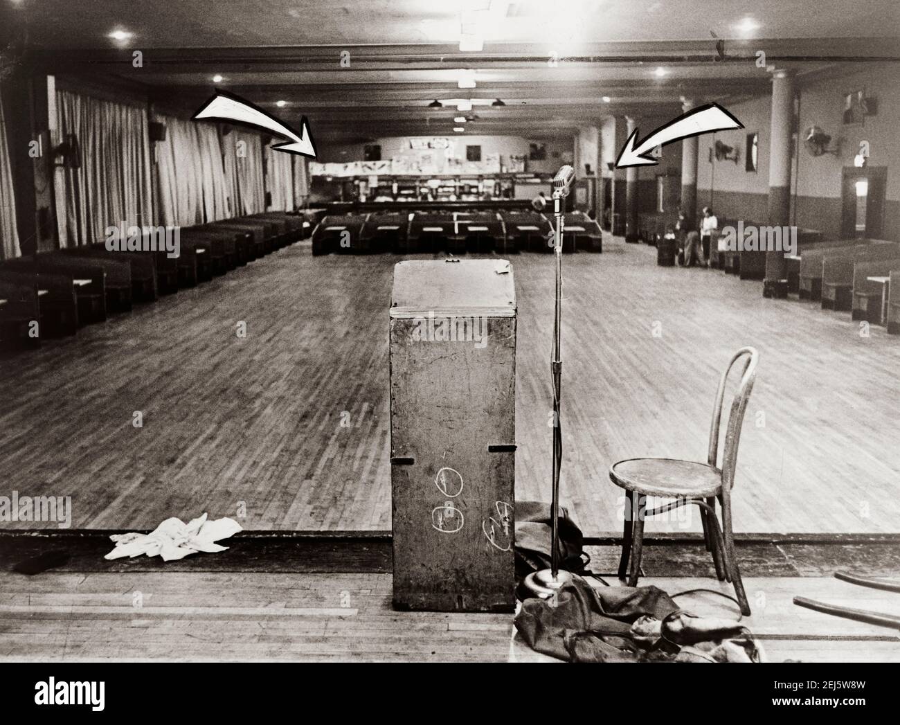 New York's Audubon Ballroom where Muslim leader Malcolm X was ...
