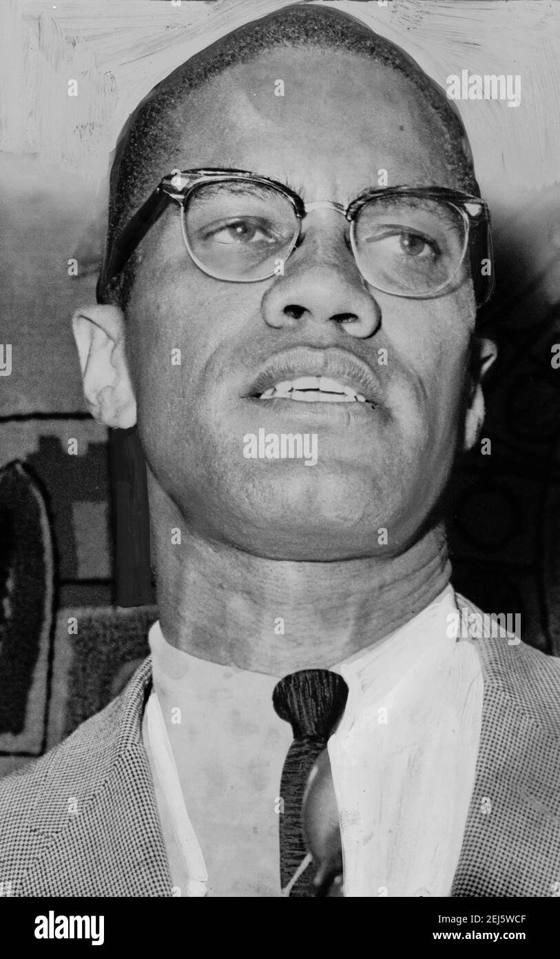 Malcolm x nation of islam hi-res stock photography and images - Alamy