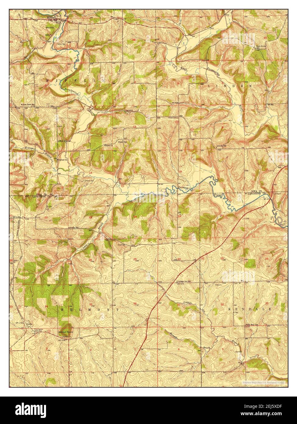 Mifflin map Cut Out Stock Images & Pictures - Alamy