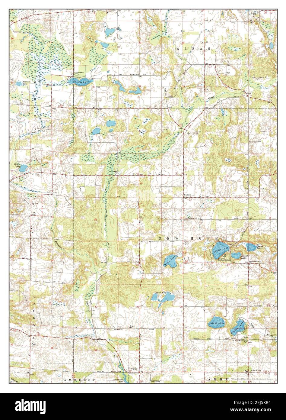 New Hope, Wisconsin, map 1969, 1:24000, United States of America by ...