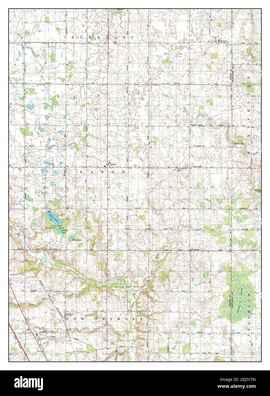 Poland, Wisconsin, map 1978, 1:24000, United States of America by ...