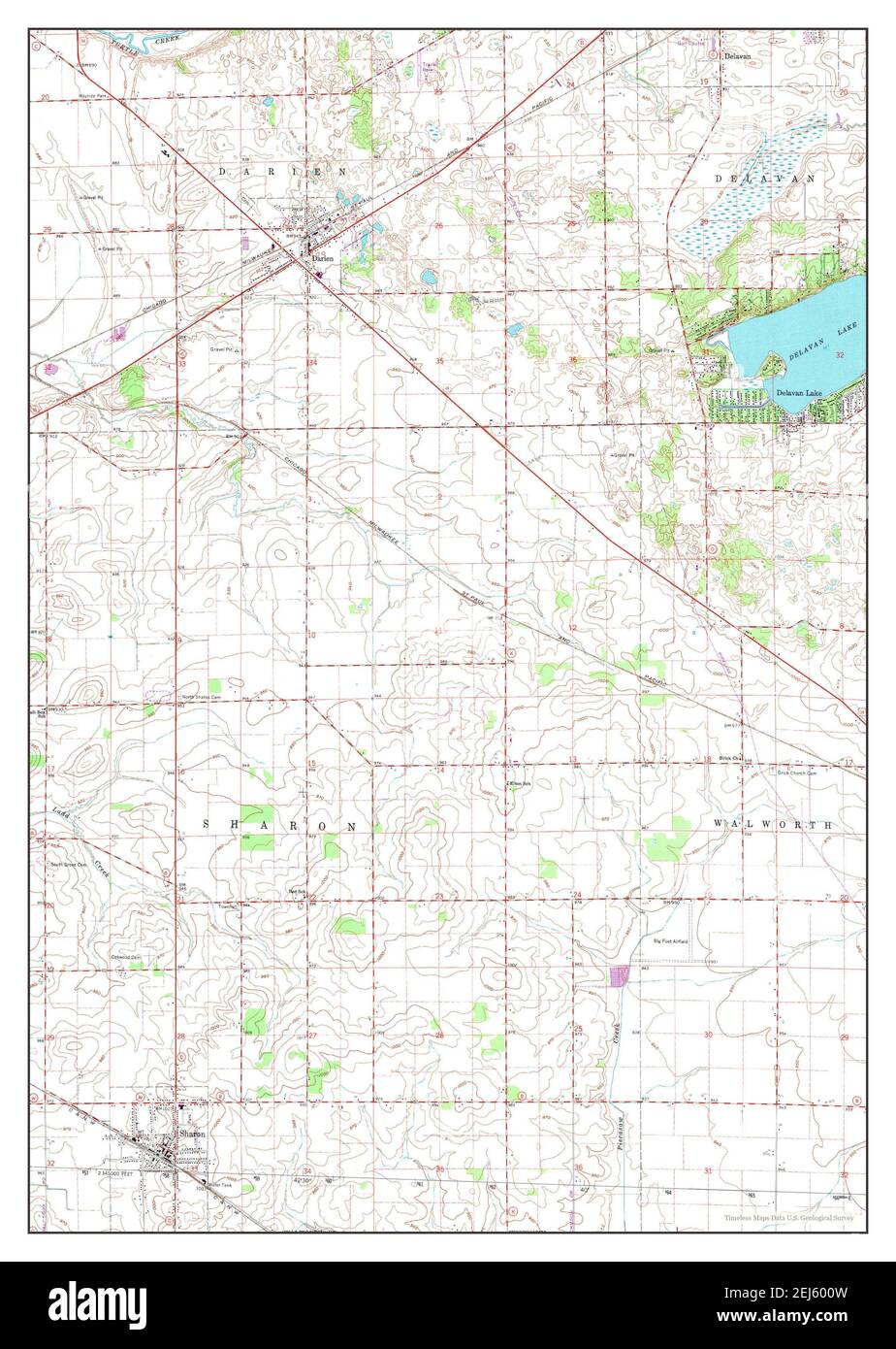 Map of sharon Cut Out Stock Images & Pictures - Alamy