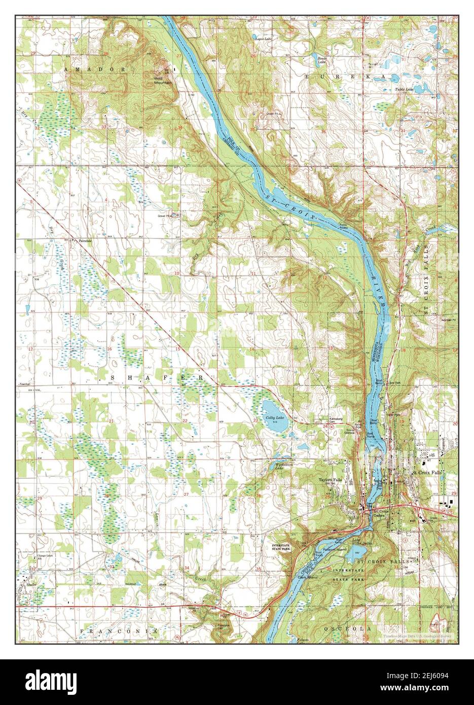 Map of st croix hi-res stock photography and images - Alamy