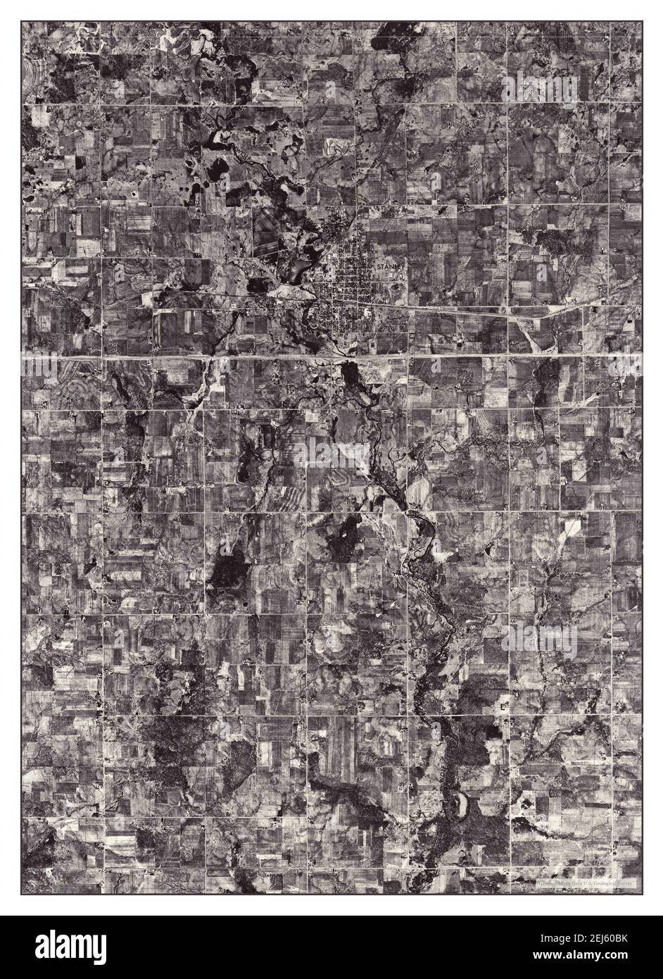 Stanley NW, Wisconsin, map 1976, 1:24000, United States of America by ...