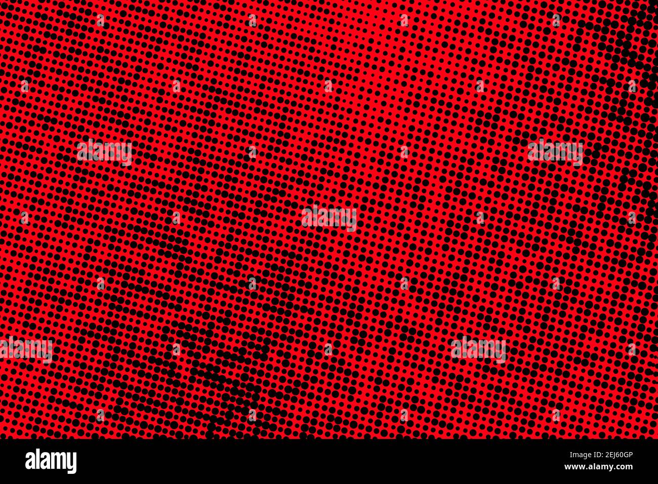 Red Comic Book Polka Dot Background