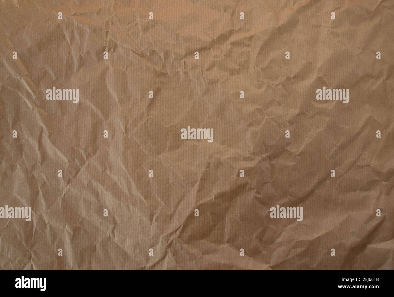 Brown crumpled thin striped packing paper texture Stock Photo - Alamy