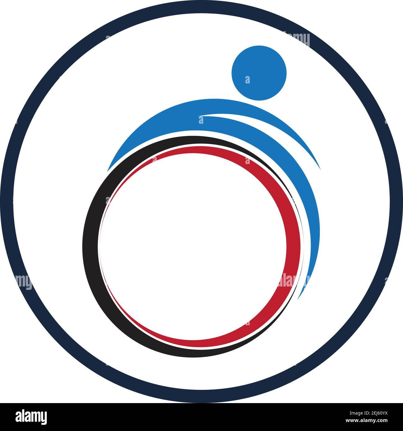 disability logo vector illustration design template - vector Stock ...