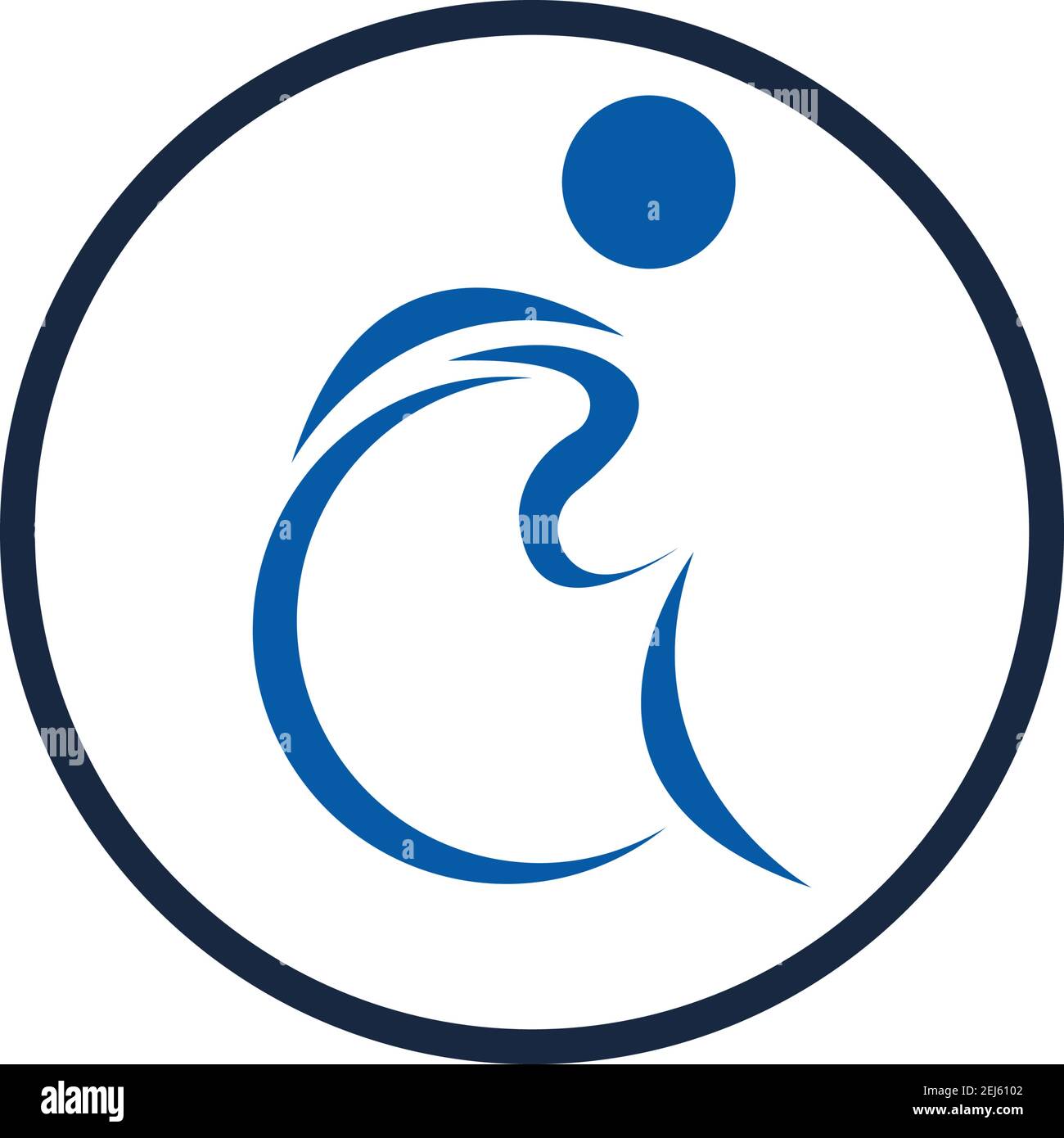 disability logo vector illustration design template - vector Stock ...