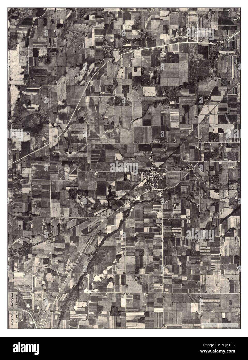 Map of waupun hi-res stock photography and images - Alamy