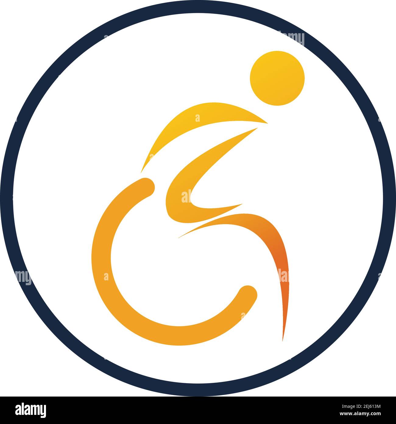 disability logo vector illustration design template - vector Stock ...