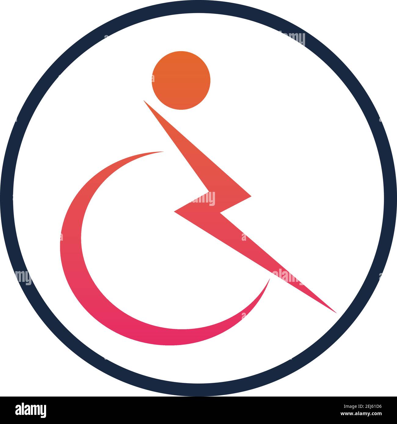 disability logo vector illustration design template - vector Stock ...