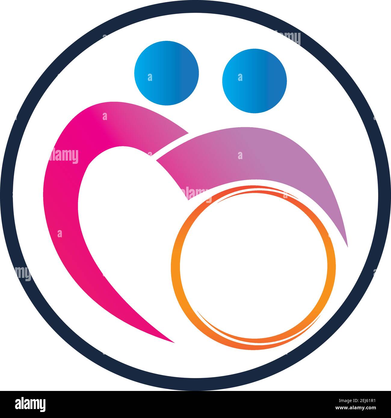 disability logo vector illustration design template - vector Stock ...