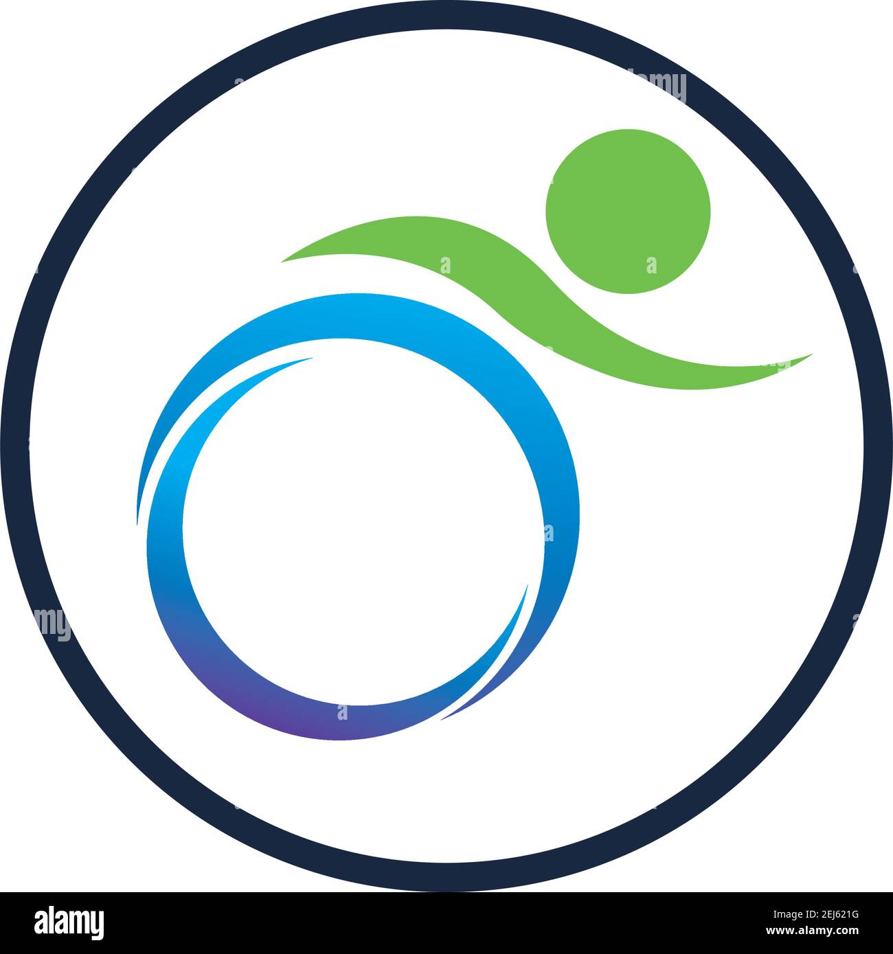 disability logo vector illustration design template - vector Stock ...