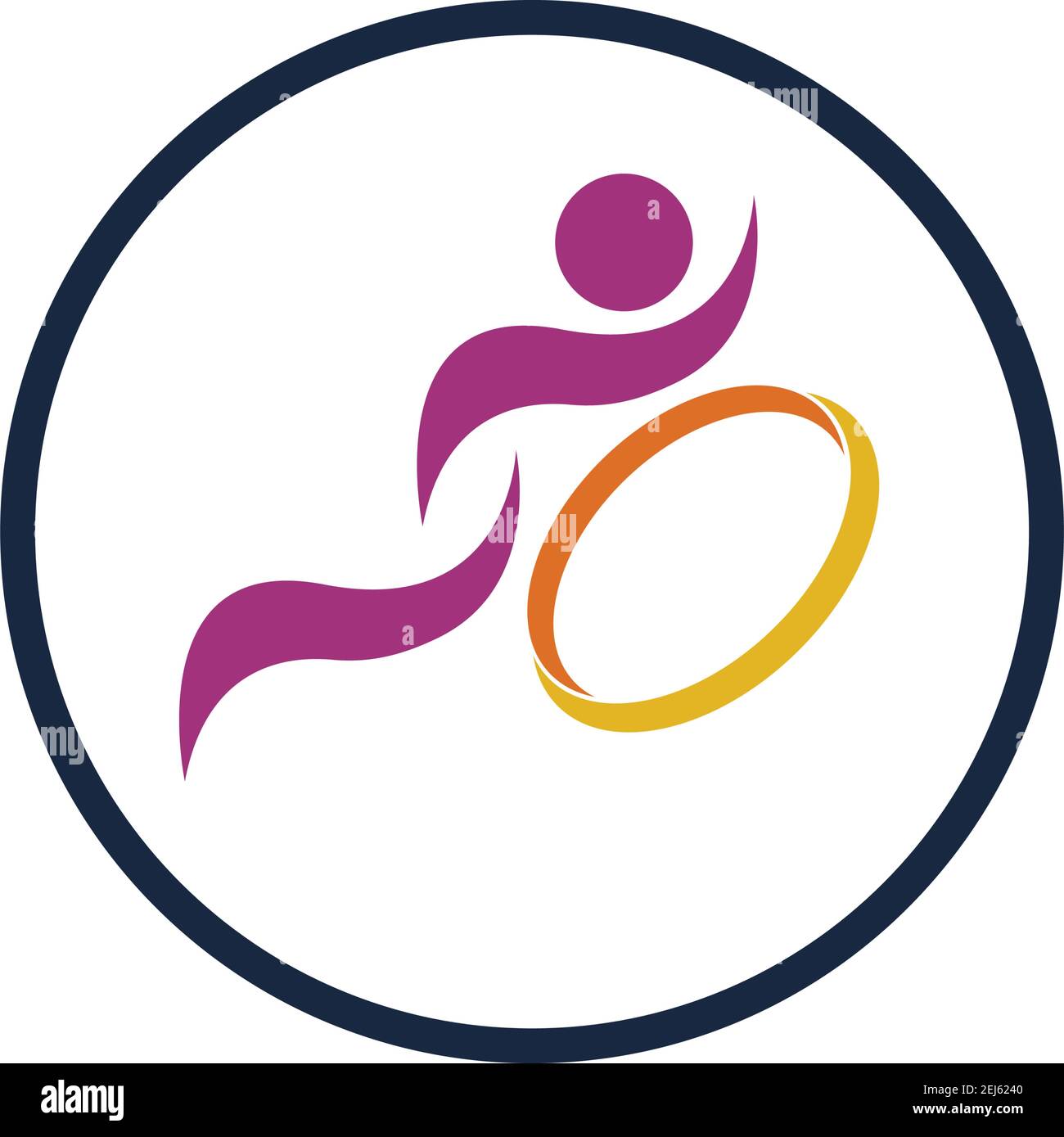 disability logo vector illustration design template - vector Stock ...
