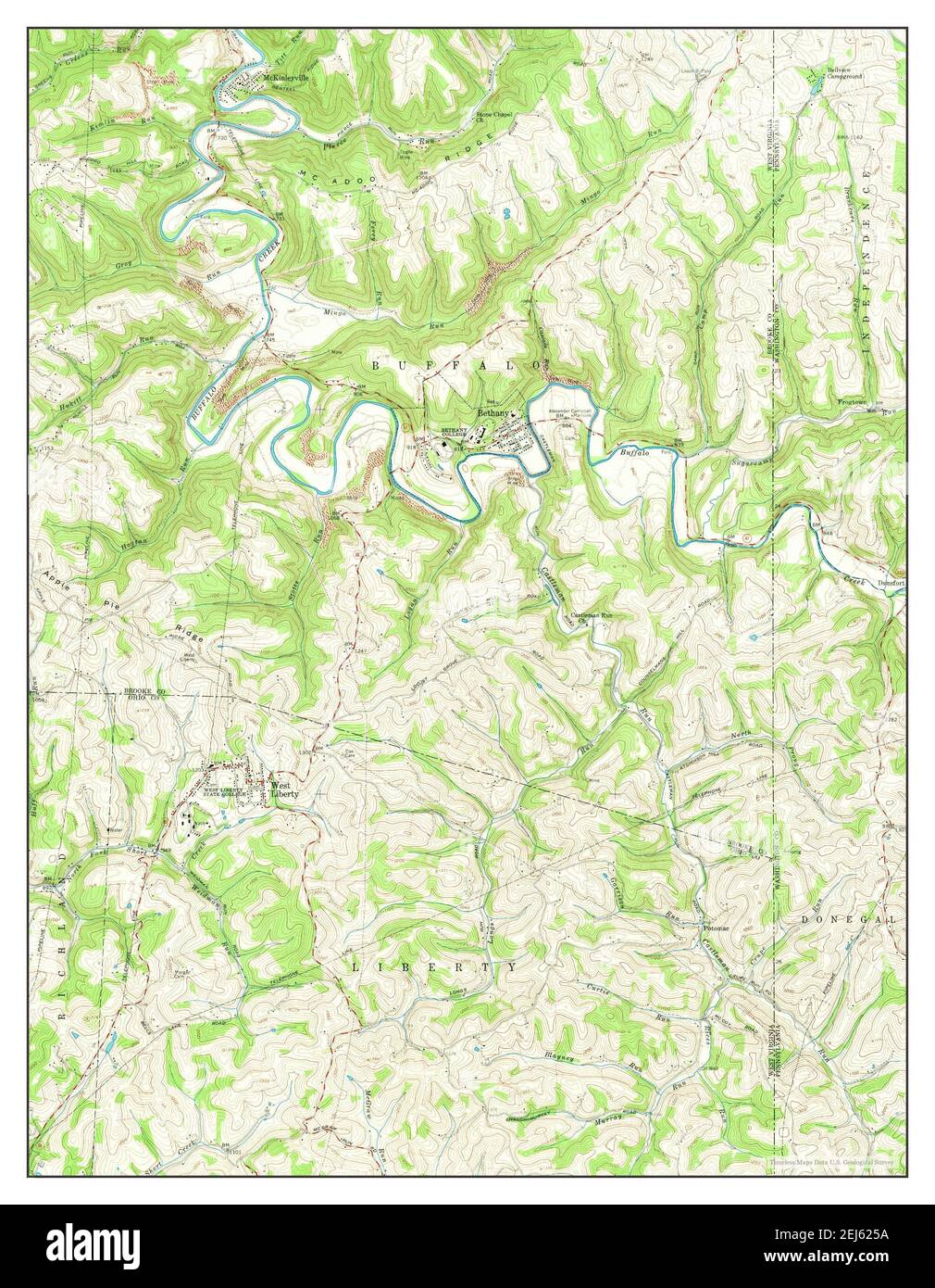 Bethany map Cut Out Stock Images & Pictures - Alamy