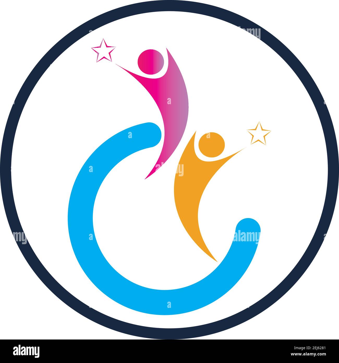 disability logo vector illustration design template - vector Stock ...