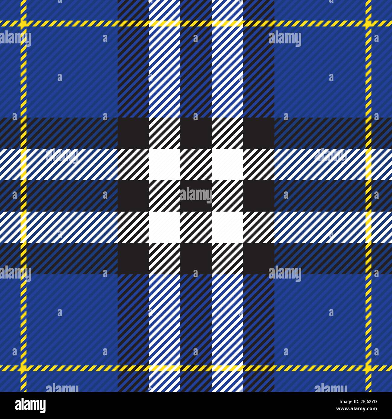 Classic tartan texture seamless pattern. Traditional Scottish checkered ...