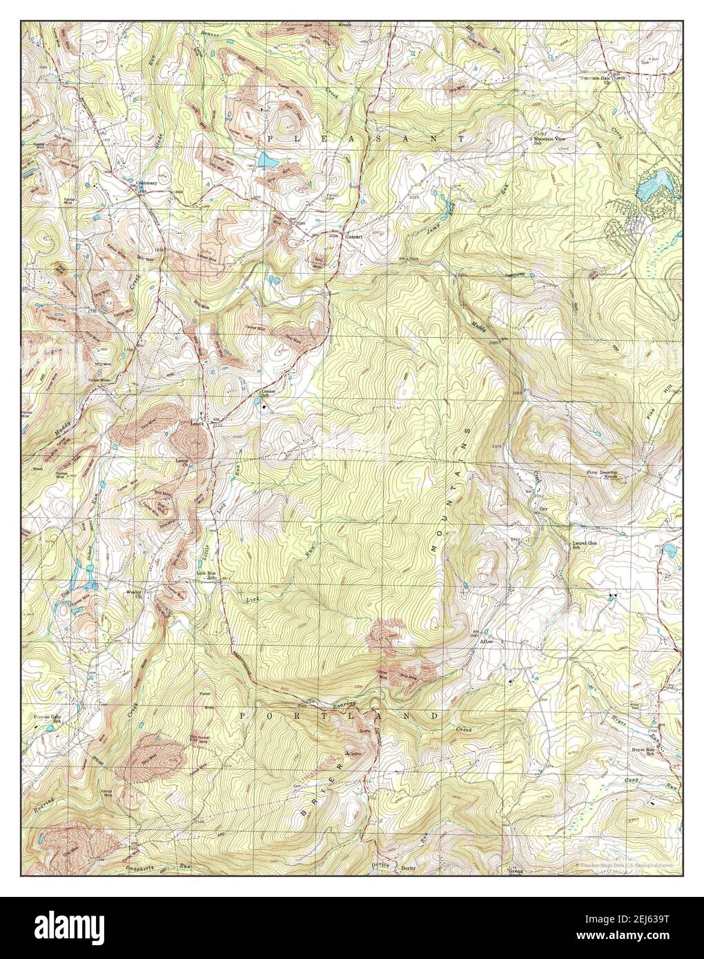 Cuzzart, West Virginia, map 1997, 1:24000, United States of America by ...