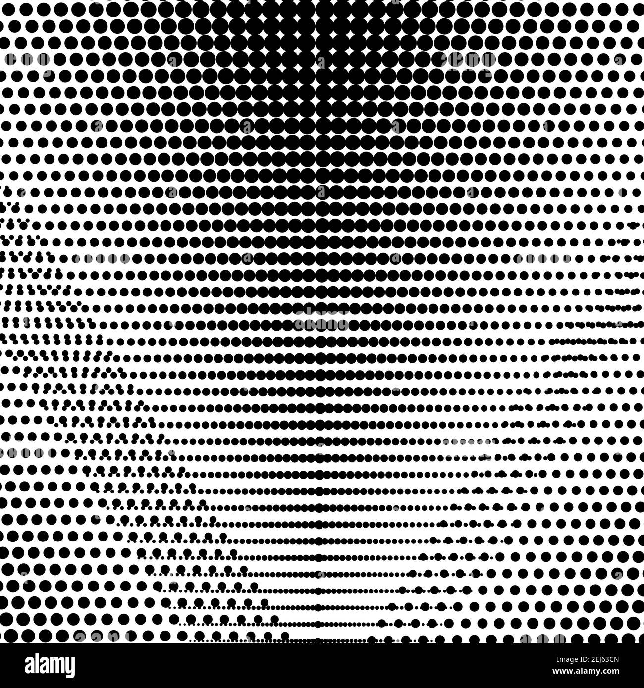 Pop art dots background. Geometric vintage monochrome fade wallpaper ...