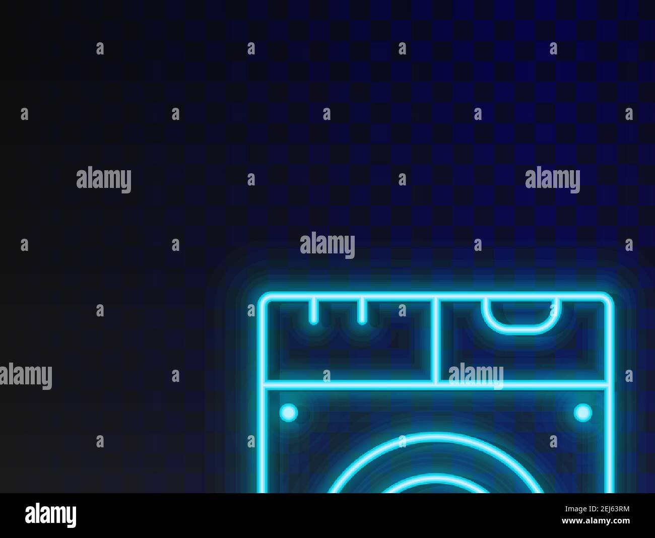 Neon icon set Disk drive. Set of red, blue, yellow neon vector icon ...