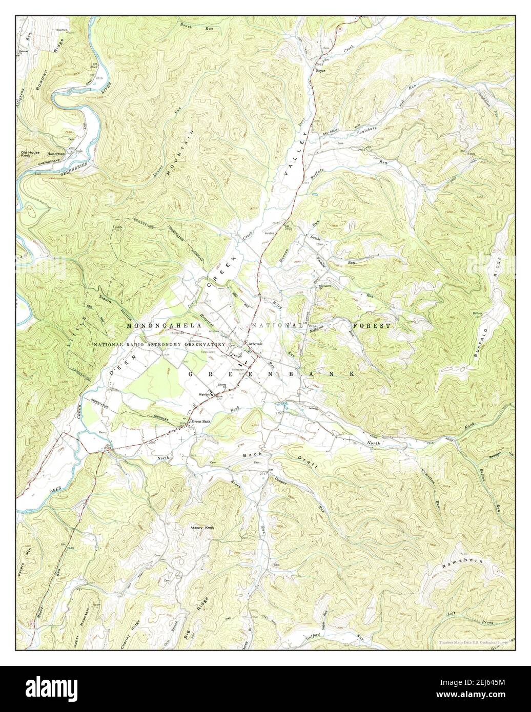 Green bank and west virginia Cut Out Stock Images & Pictures - Alamy