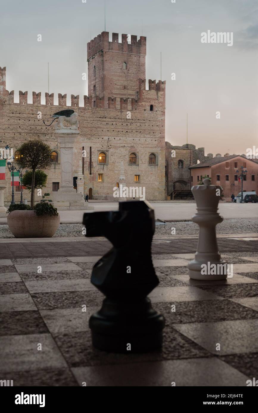 Veneto marostica chess game hi-res stock photography and images - Alamy
