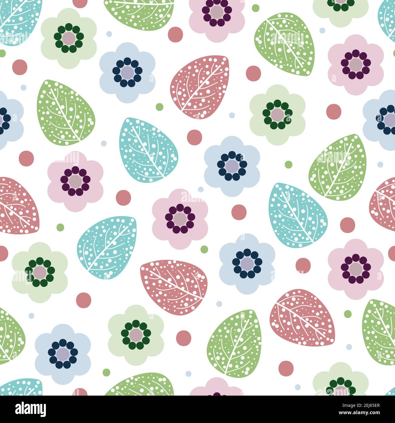 Geometric floral pattern on transparent background Stock Vector Image ...