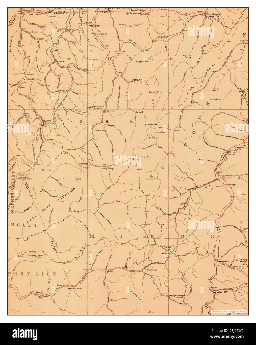 Map of pickens hi-res stock photography and images - Alamy