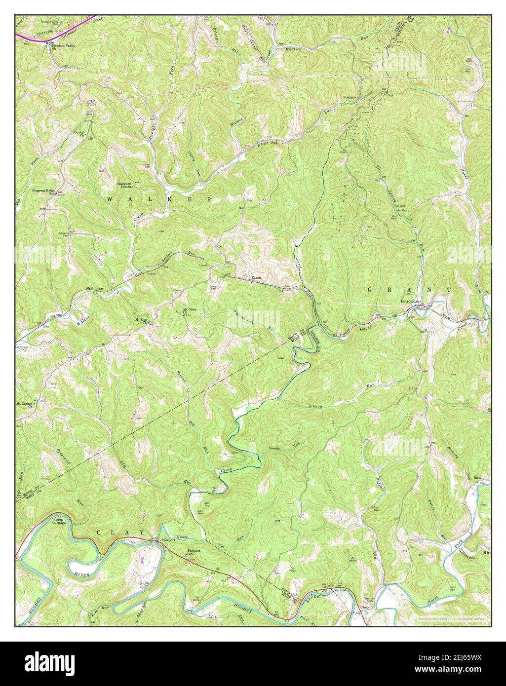 Petroleum county map hi-res stock photography and images - Alamy