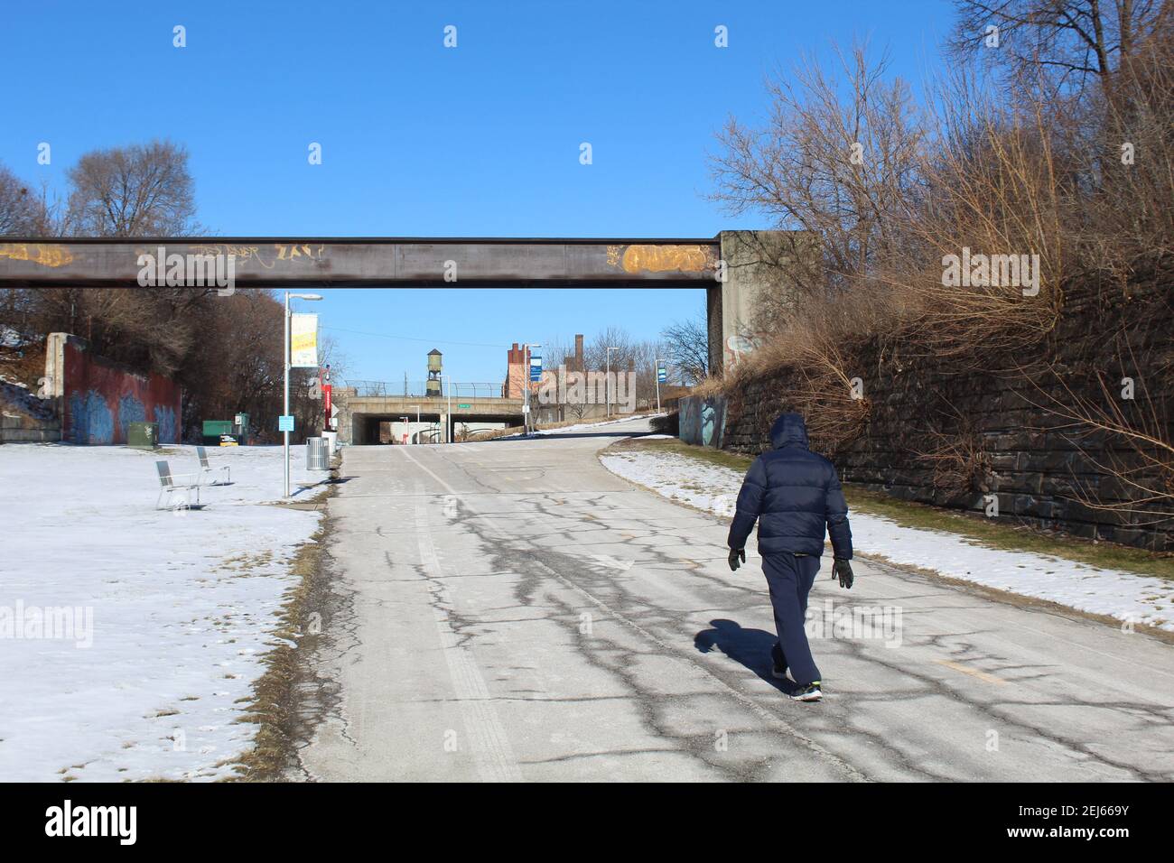 Dequindre cut trail hi-res stock photography and images - Alamy