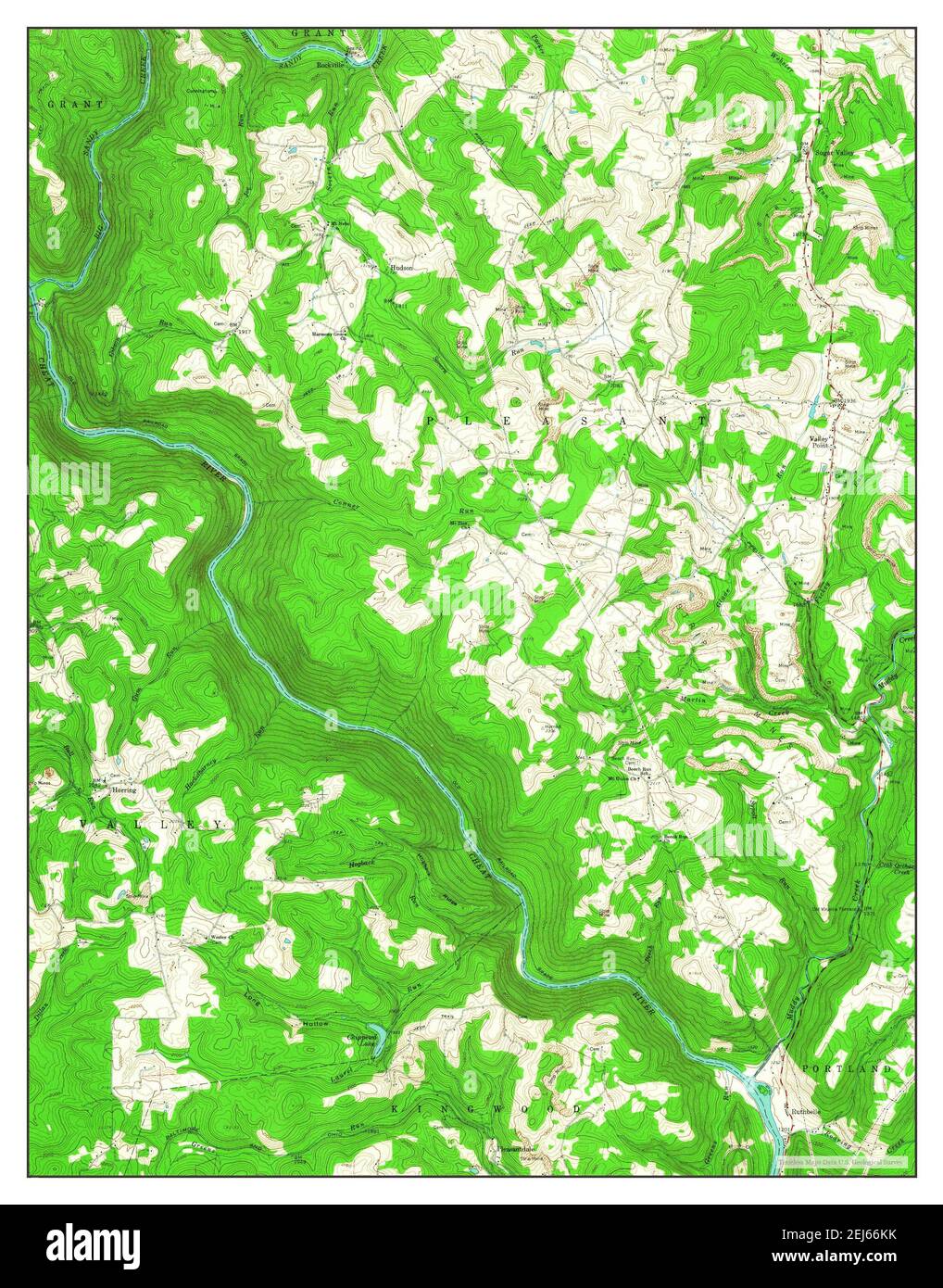 West point virginia map Cut Out Stock Images & Pictures - Alamy
