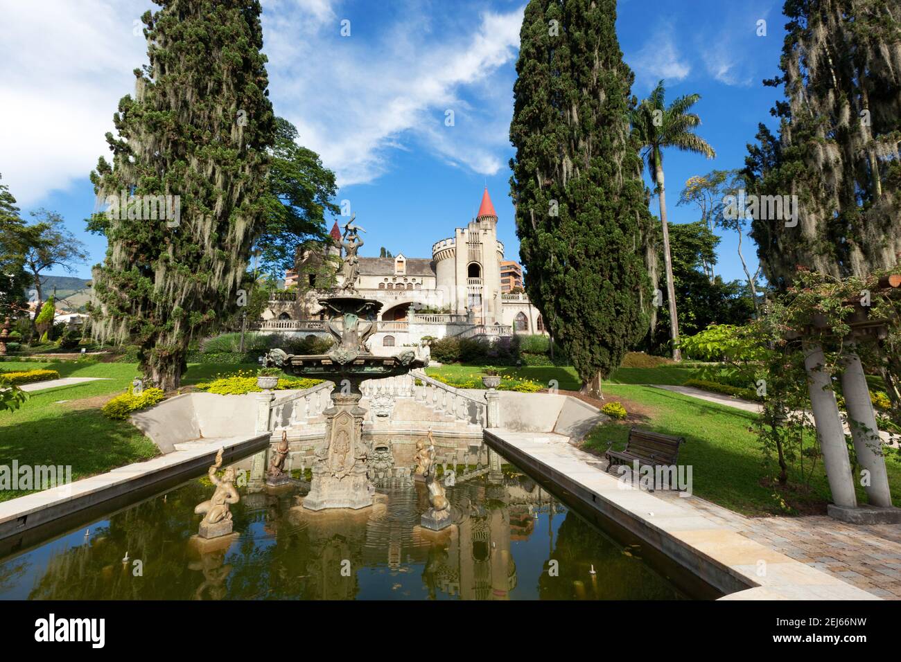 Colombia Medellin Museo El Castillo, the Castillo Museum and Gardens ...