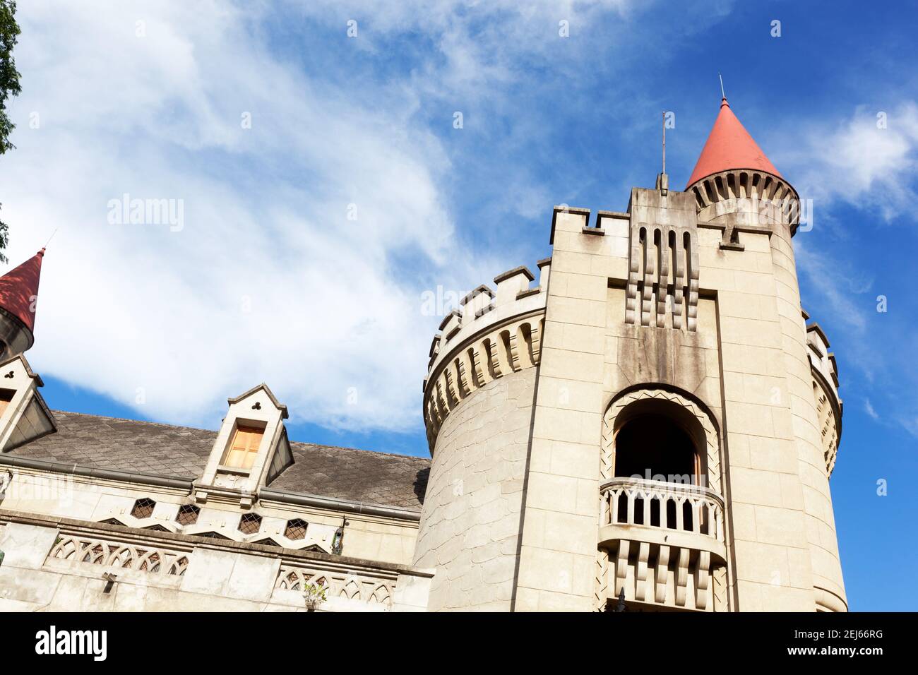 Colombia Medellin Museo El Castillo, the Castillo Museum Stock Photo ...