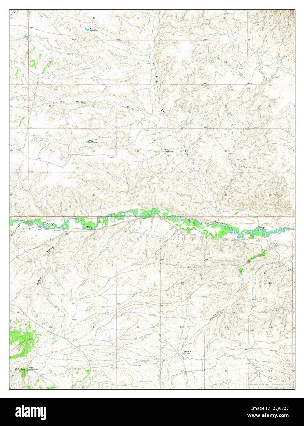 Antelope Old Map High Resolution Stock Photography and Images - Alamy