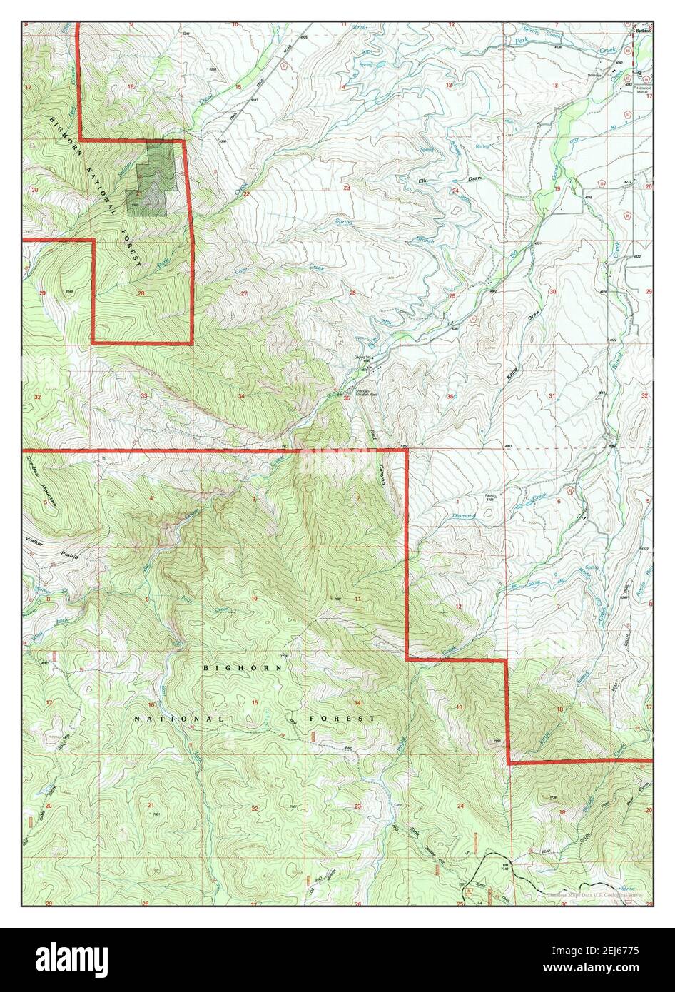 Beckton, Wyoming, map 1993, 1:24000, United States of America by ...