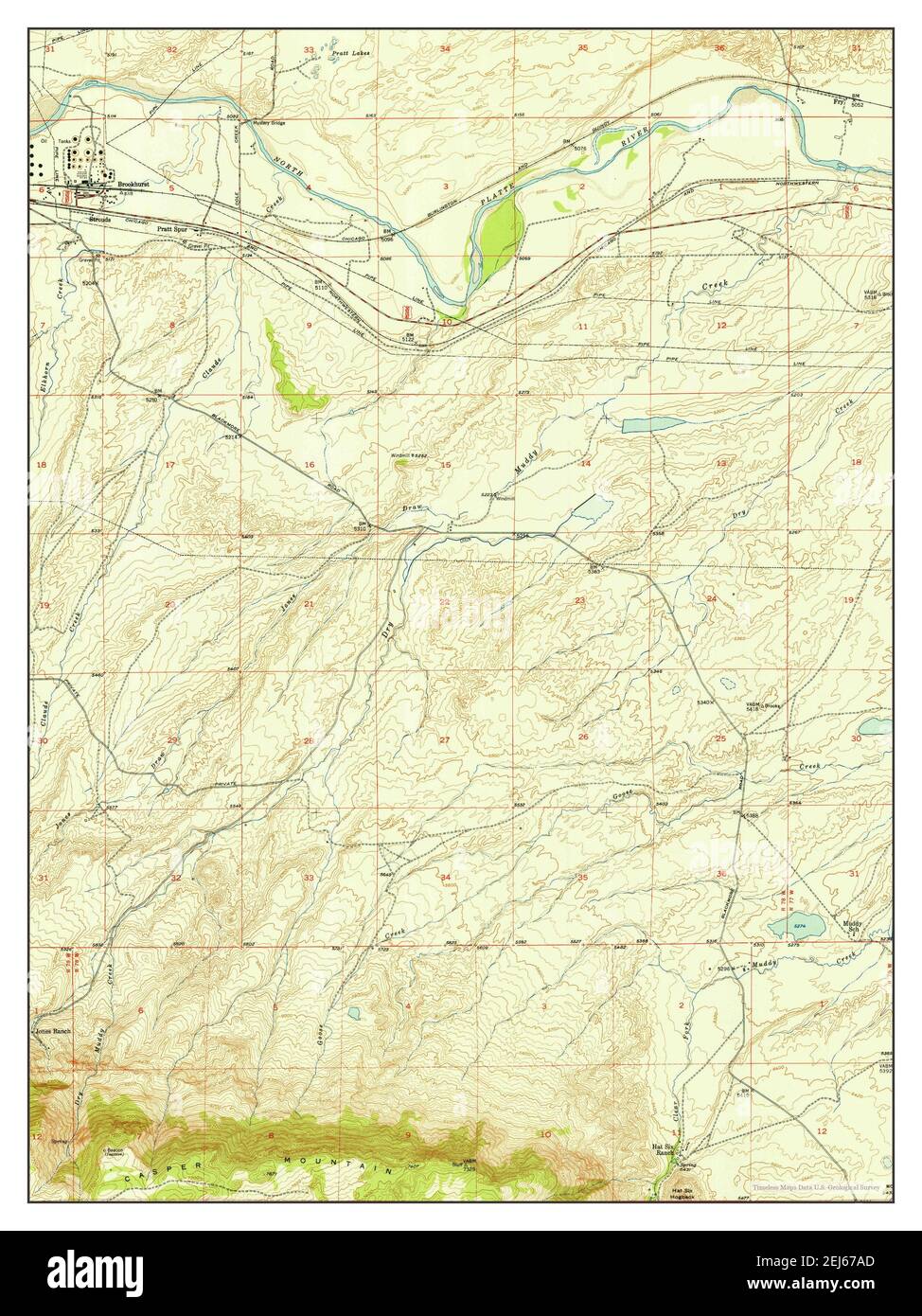 1950 road map hi-res stock photography and images - Alamy