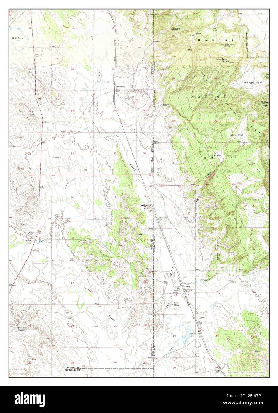 Dewey map Cut Out Stock Images & Pictures - Alamy
