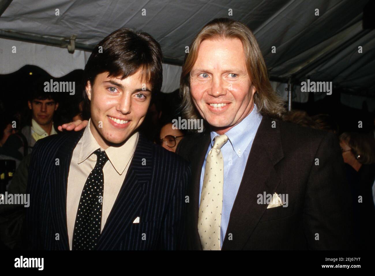 James Haven and Jon Voight at the Premiere of "Cry Freedom" at Cineplex ...