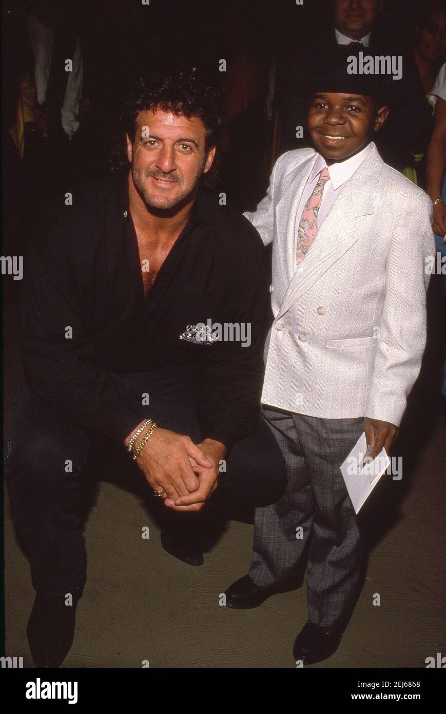 WEST HOLLYWOOD, CA - FEBRUARY 26: Lyle Alzado and Gary Coleman attend ...