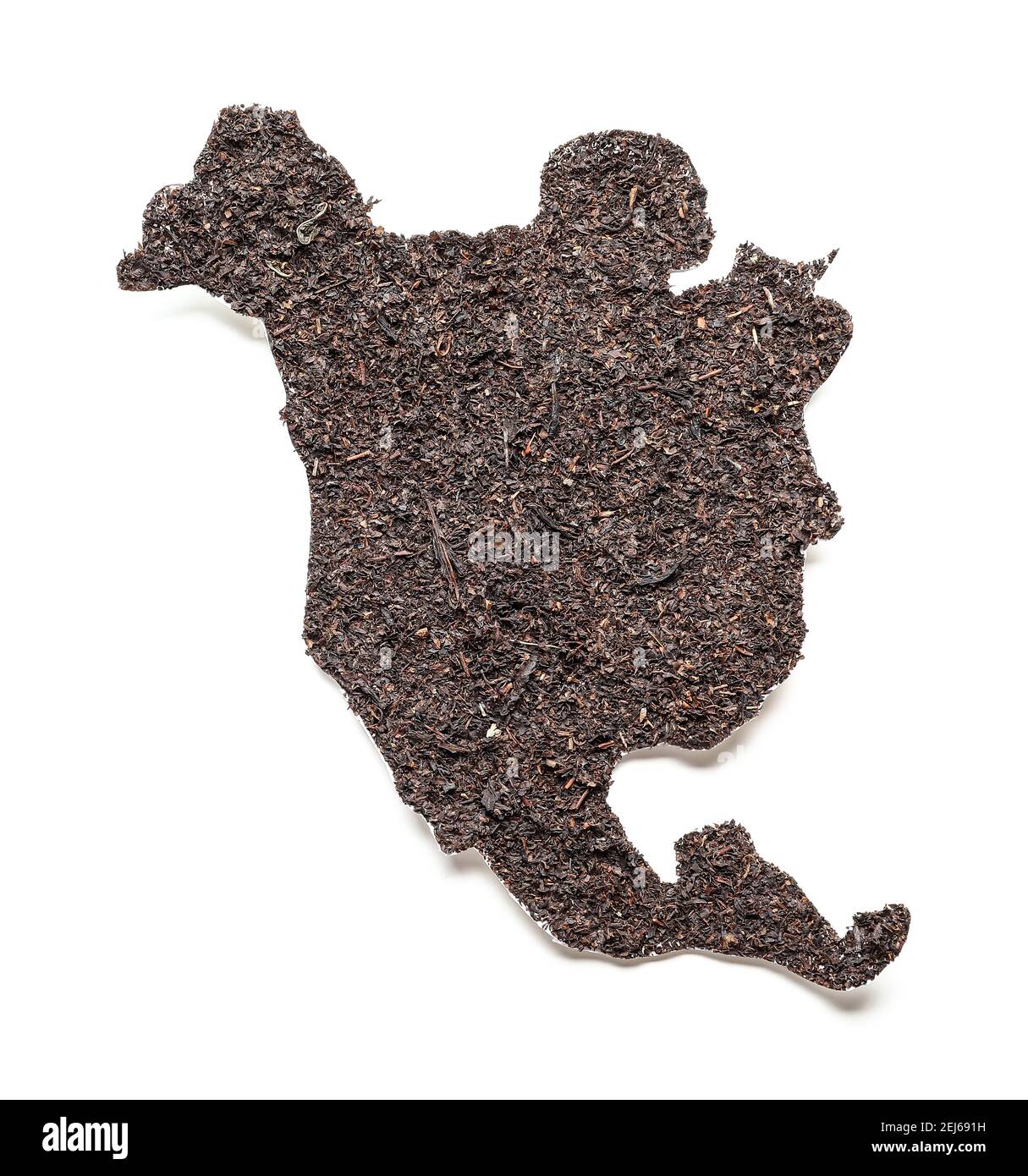 Tea trade map hi-res stock photography and images - Alamy