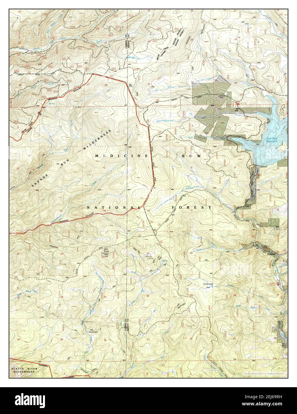 Keystone, Wyoming, map 1992, 1:24000, United States of America by ...