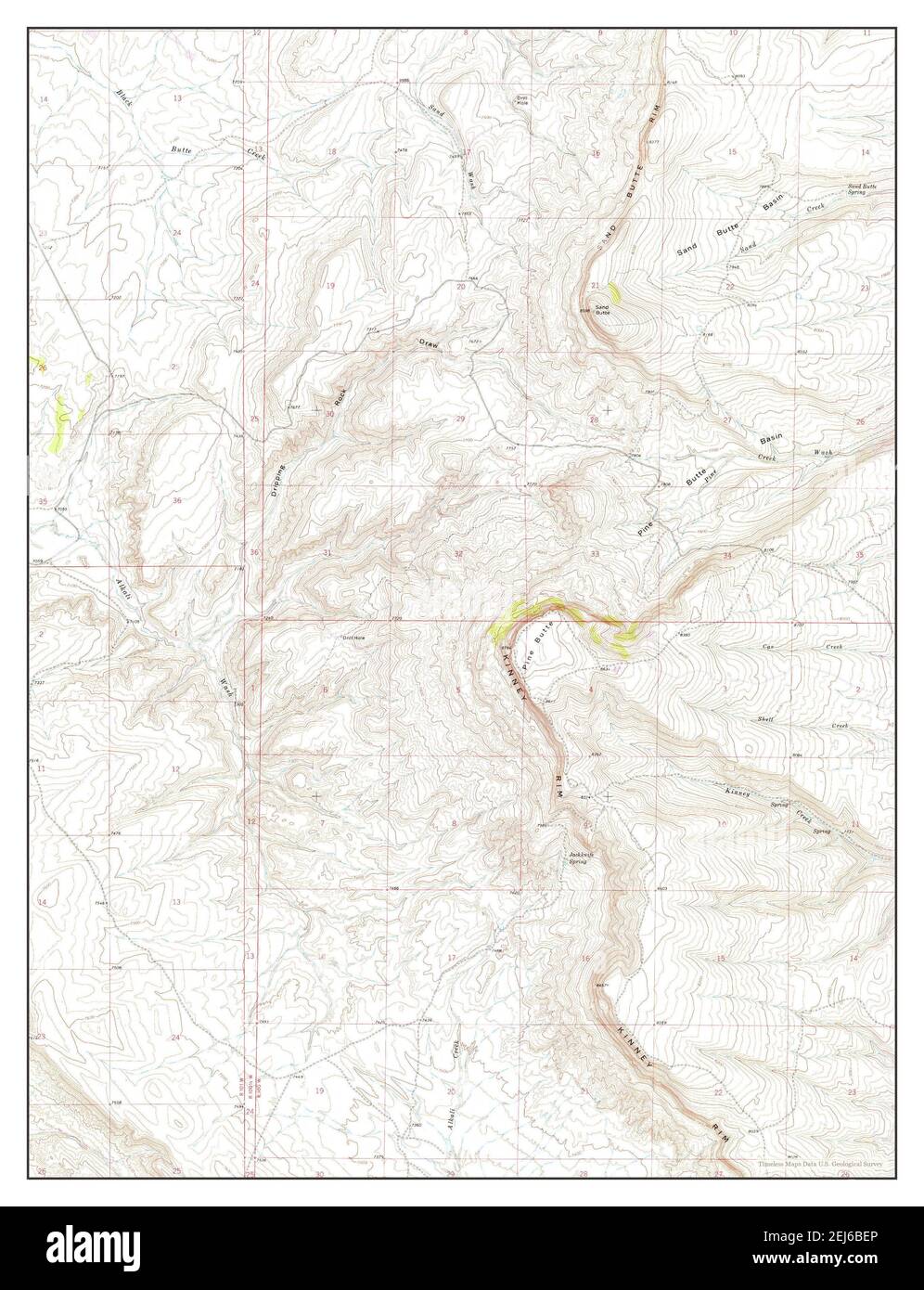 Map of pine bluffs hi-res stock photography and images - Alamy