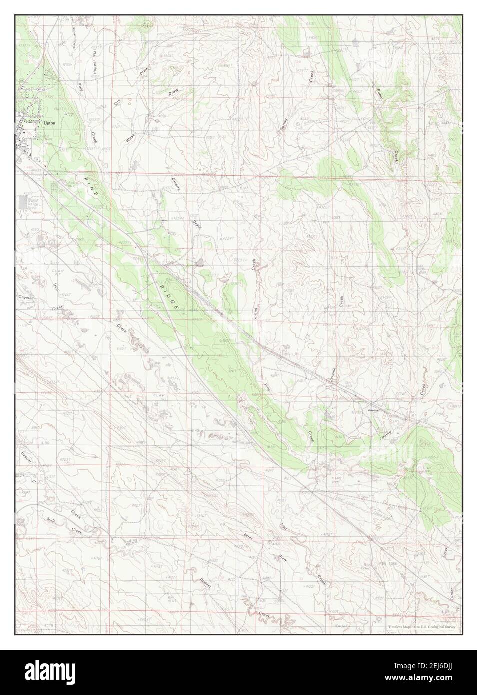 Upton wyoming map hi-res stock photography and images - Alamy