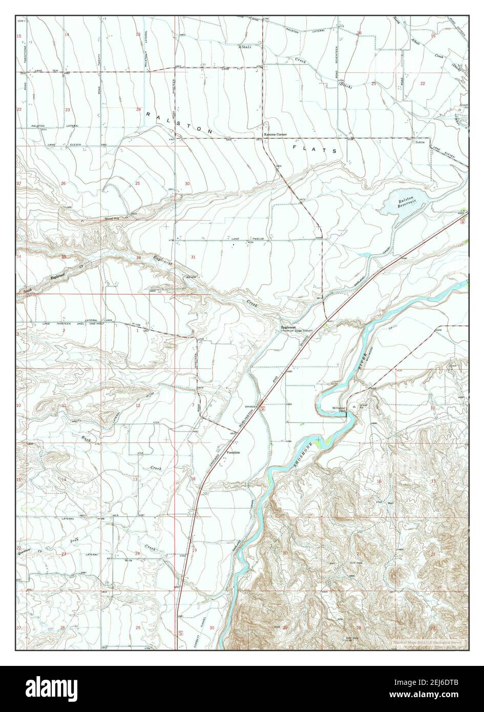 Vocation, Wyoming, map 1966, 1:24000, United States of America by ...